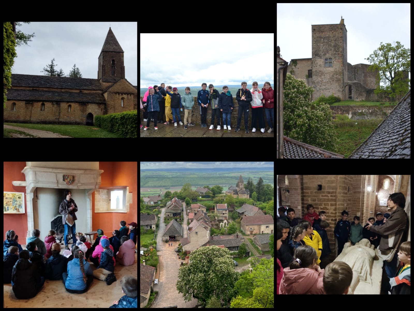 Séjour patrimoine pour les élèves de CM1A et CE2B/CM1B - Saint-Coeur